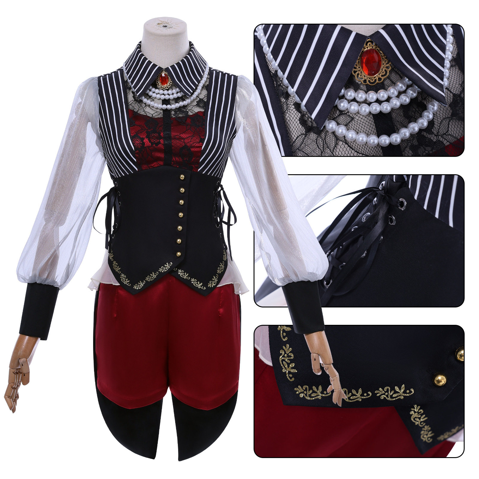 BanGDream颂乐人偶cos服祐天寺若麦cosplay服装角色扮演