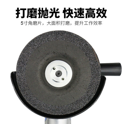 百马BM-2620无级调速气动角磨机5寸角向磨光机手提砂轮机砂光125m