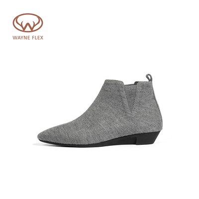 韦恩保暖切尔西靴女靴子