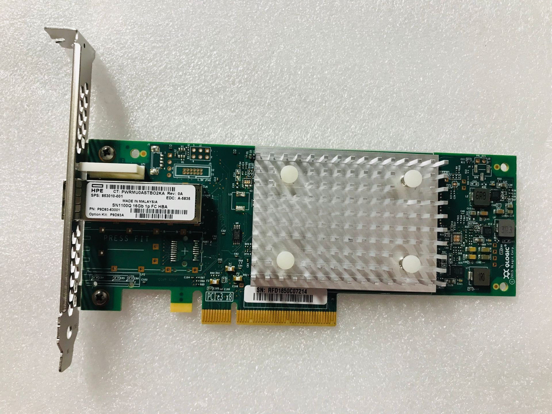 惠普/HPE SN1100Q P9D93A 853010-001 16GB单口HBA卡 QLE2690-HP_虎窝淘