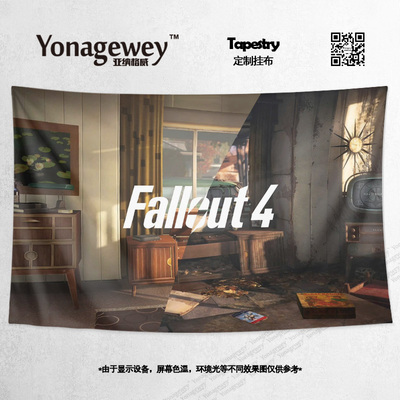 fallout辐射4避难所海报背景布
