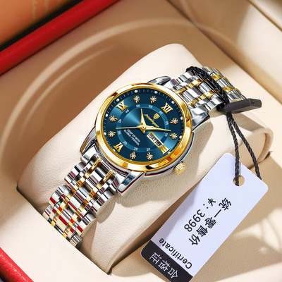 Watches Fashion Date Clock Lady Quartz Wrist Watch Girl