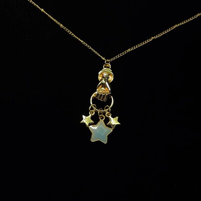 Vintage古着 Hold stars in your hand项链