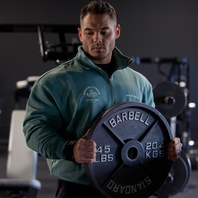 现货英国VANQUISH LIFTING男女VQ运动休闲半拉链立领套头卫衣L4