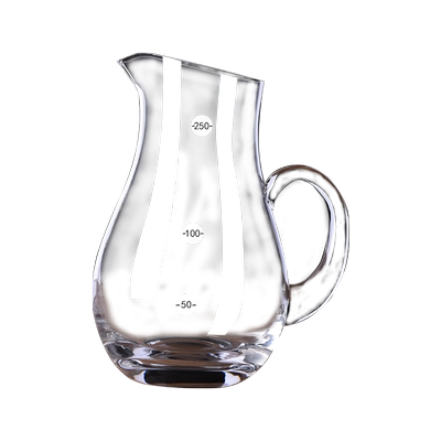 Baer/贝尔 送白酒杯 分酒壶白酒小容量刻度手工水晶玻璃酒具套装