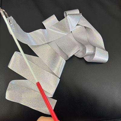 跳舞专用彩带星闪健身运动彩绸