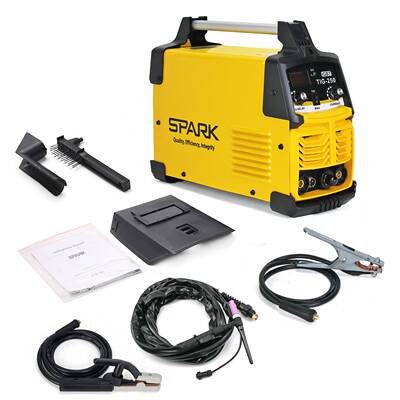 跨境搜SPARK氩弧焊机220v不锈钢小型家用工业级TIG-250电焊机