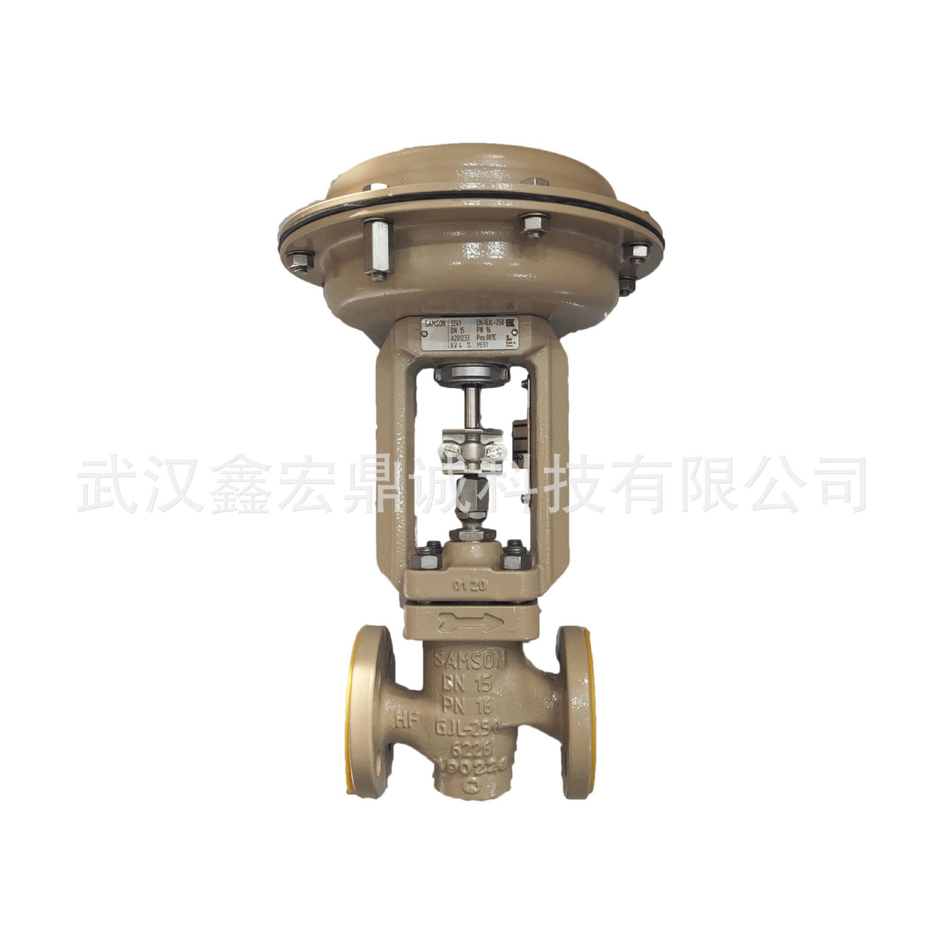 德国Samson萨姆森浮动球阀3241+3277配3725定位器阀门执行器