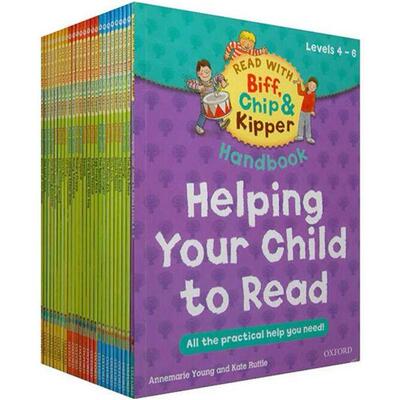 1套25本书4-6级牛津阅读树Biff，Chip&Kippe