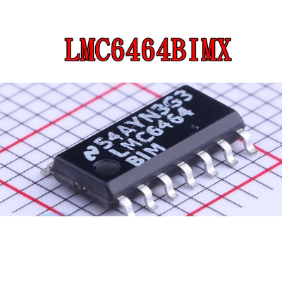 LMC6464BIMX LMC6484AIMX LMC6484IMX 全新原装芯片IC 贴片SOP-14
