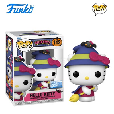 Funko POP凯蒂猫与他的朋友们Hello Kitty周边女巫公仔手办礼物