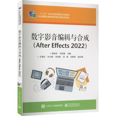 数字影音编辑与合成(After Effects 2022)书姜全生  计算机与网络书籍