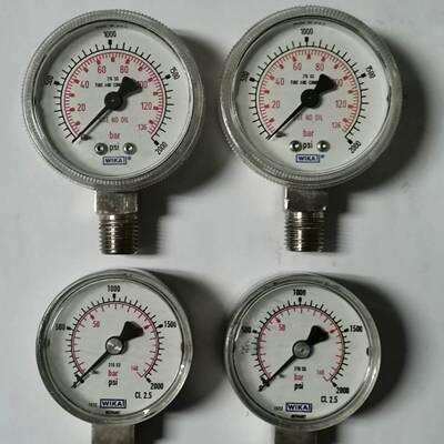 议价德国威卡压力表，14NPT，0-2000psi，货，用可维修翻新