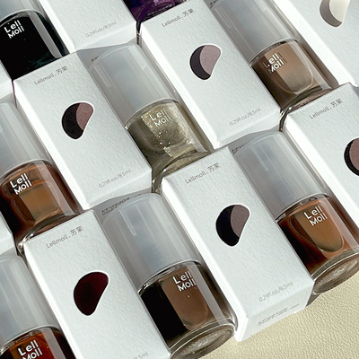 艻茉12free水性指甲油无味免烤