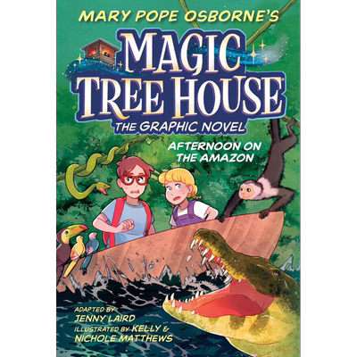 神奇树屋桥梁漫画6英文原版