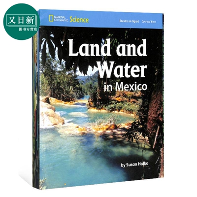 美国国家地理科学入门2级土地和水读本套装6册 National Geographic Science L2 Land and Water 蓝思值BR-300L 含音频资源 ?