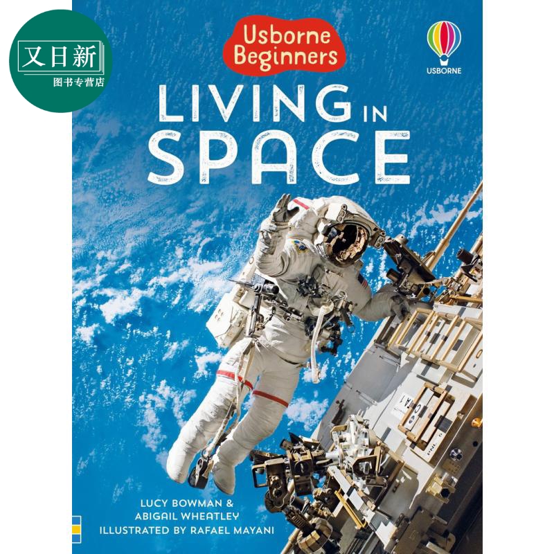 在太空生活Living in Space英文原版儿童科普绘本知识百科图画书精装精品绘本进口儿童读物自然科学学习又日新_虎窝淘