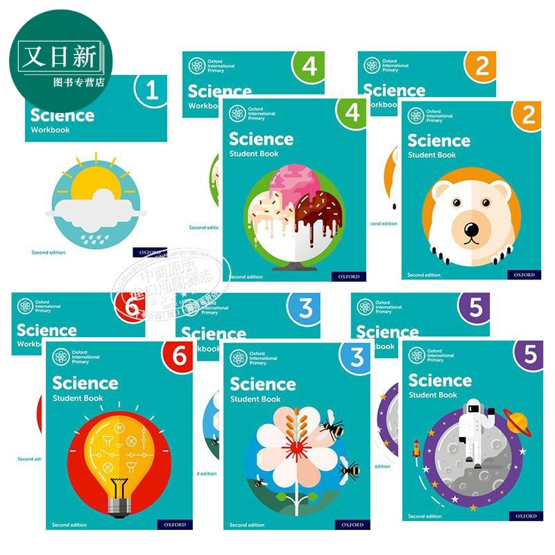NEW Oxford International Primary Science book 1 2 3 4 5 6牛津小学科学第二版学生用书 ...