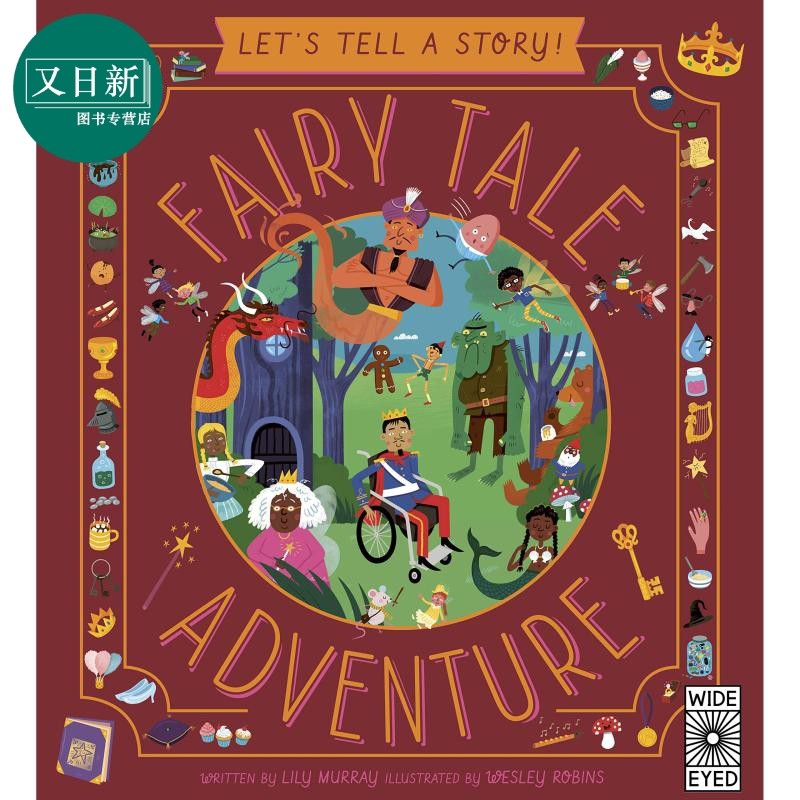 Wesley Robins:Let's Tell a Story Fairy Tale Adventure让我们來讲一个故事童话冒险英文原版 ...