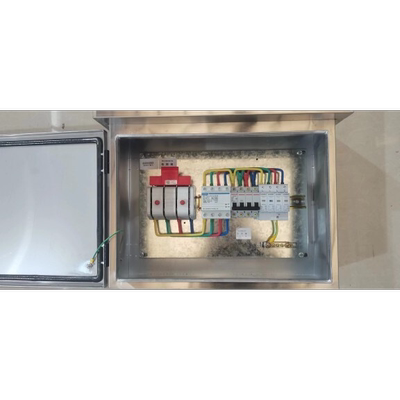 单门20KW光伏并网箱交流三相10-20KW防孤岛室外不锈钢配电箱