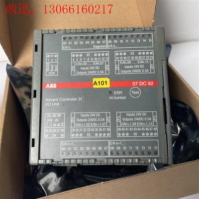 ABB 控制模块   07DC92G2    07DC92F(请询价)