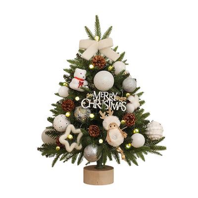 圣诞节装饰粉色树小型桌