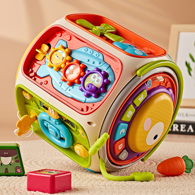 六面体益智玩具婴幼儿手拍鼓