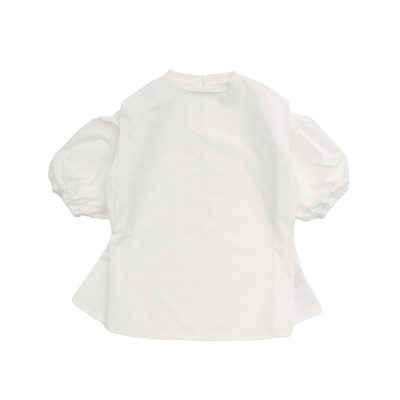 SELECT MOCA 收腰褶皱设计灯笼袖衬衫休闲上衣女日本直邮30001508