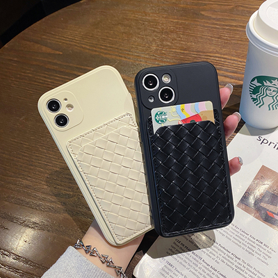 九科星适用于荣耀500pro手机壳400/100编织卡包x7a插卡100/80pro硅胶x50i+软套畅玩50plus新v40轻奢版防摔x30