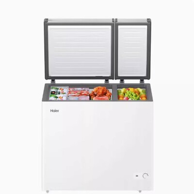 T白Haier/海尔 FCD-210GXHD双温大容量家用商用冷冻卧式冷冰柜