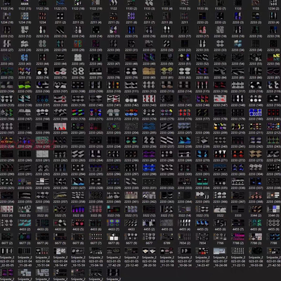 Houdini20到25年各类工程合集案例hip文件 471个案例 自动发网盘