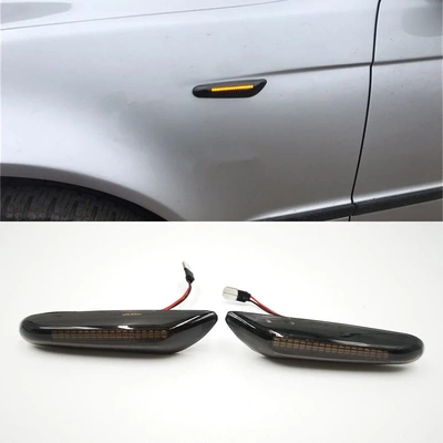 适用宝马E90E92E93E60E87E83X3E46E53X5转向灯叶子板灯侧边灯流水