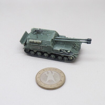 【展示】1/144 现代俄军 Russian ISU-122-2 tank destroyer