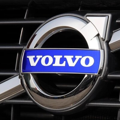 适用于VOLVO沃尔沃车标贴S40S60S80XC60XC90中网标后尾标方向盘标