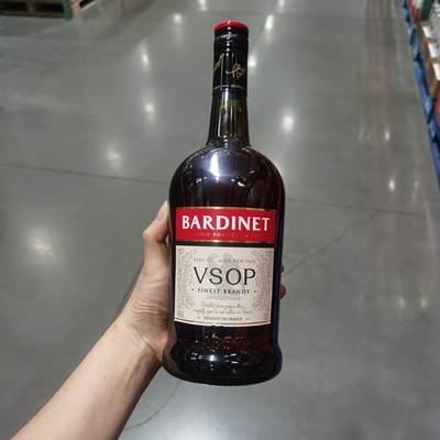 BARDINET必得利白兰地1L