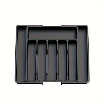 TEMU跨境新款Expandable Utensil Tray 扩展餐具收纳盒家用亚马逊