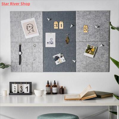 felt message board self adhesive nine grid background photo
