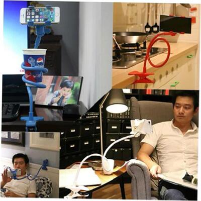 Flexible Lazy arms cell phone holder car Desktop Stand Clip6