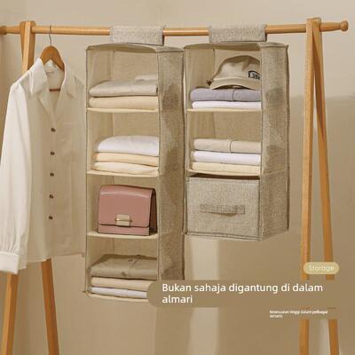 Wardrobe Hanging Storage Bag Interlayer Drawer Type Clothes