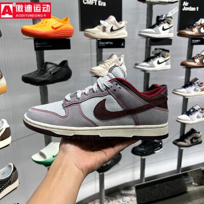 Nike耐克男鞋2026夏新款Dunk Low复古拼接耐磨运动板鞋IH1942-001