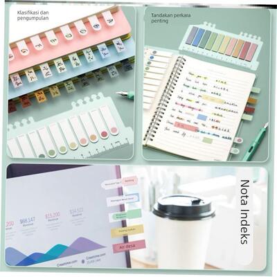 透明款便利贴纸transparent sticky note memo便利贴马卡龙色