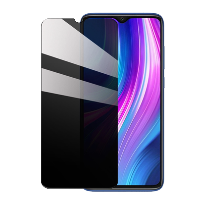泰利蒙 适用红米Note9 4G手机防窥膜Redmi Note8Pro钢化膜M2010J19SC抗指纹M1906G7E屏幕保护模T防爆彩色贴膜