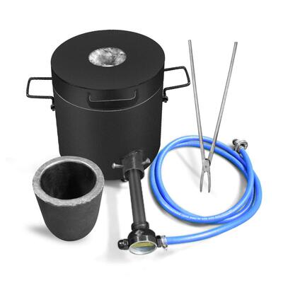 propane melting furnace manual 丙烷金属熔炉化铜金银铝