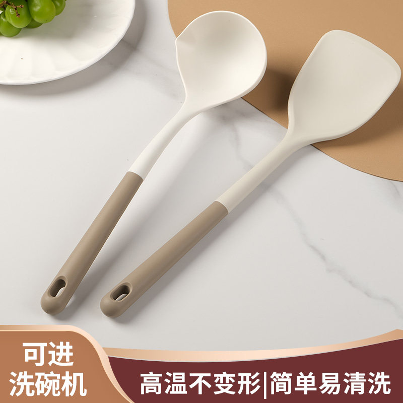 炒菜铲子矽胶铲厨具可进洗碗机耐高温家用锅铲不沾锅专用厨具套组