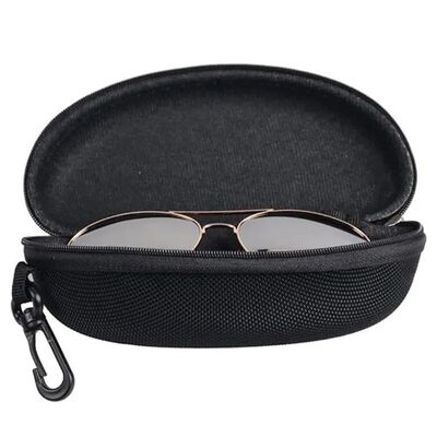 Hard Shell Zipper Case for Sunglasses & Reading Glasses - Tr