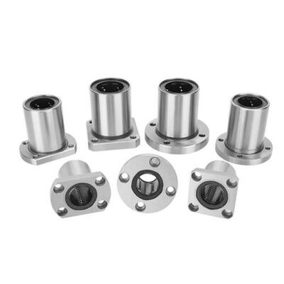 米思米 标准法兰 直线轴承LHFR6/8/10/12/16/20/25/30/40/50/60