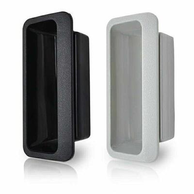 AP-268-2-Black/Lvory塑料单触嵌入式把手暗式拉手箱柜扣手泷源