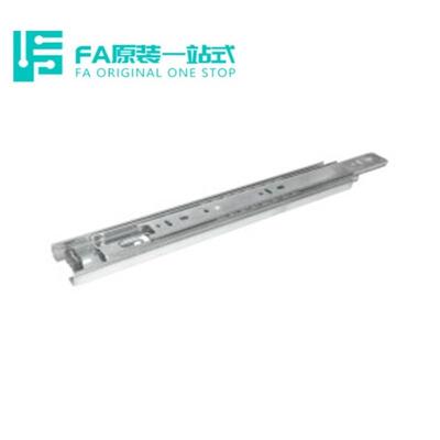 仕瑞达AbHDBBL-304.8~609.6 工业滑轨 76系列 钢制 三段抽拉式