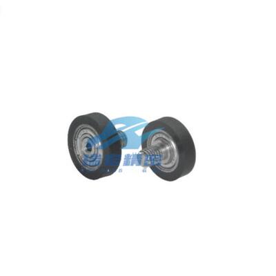 替代怡合达BAN15-A-d3-D10 BAN15-A-d4-D12外螺纹包胶轴承 圆柱型