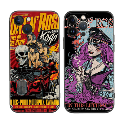 苹果iPhone17枪花乐队复古摇滚